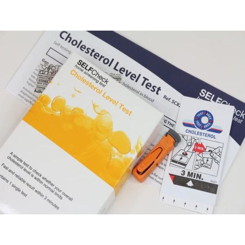 Selfcheck Cholesterol Level Home Test – Crowley’s Pharmacy