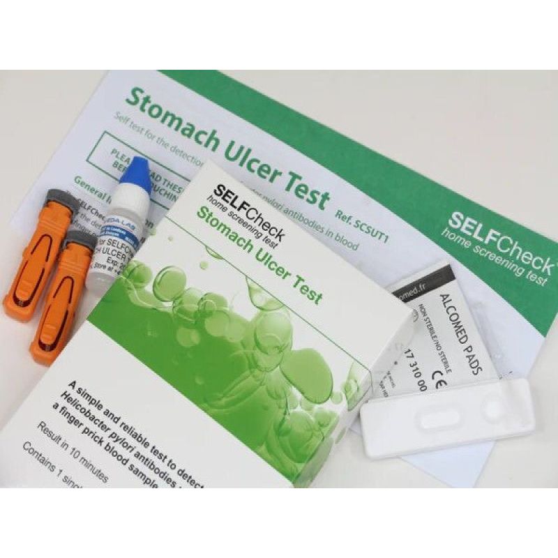 Selfcheck Stomach Ulcer Test 1 Pack – Crowley’s Pharmacy