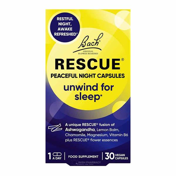 Rescue Remedy Peaceful Night Capsules 30s – Crowley’s Pharmacy