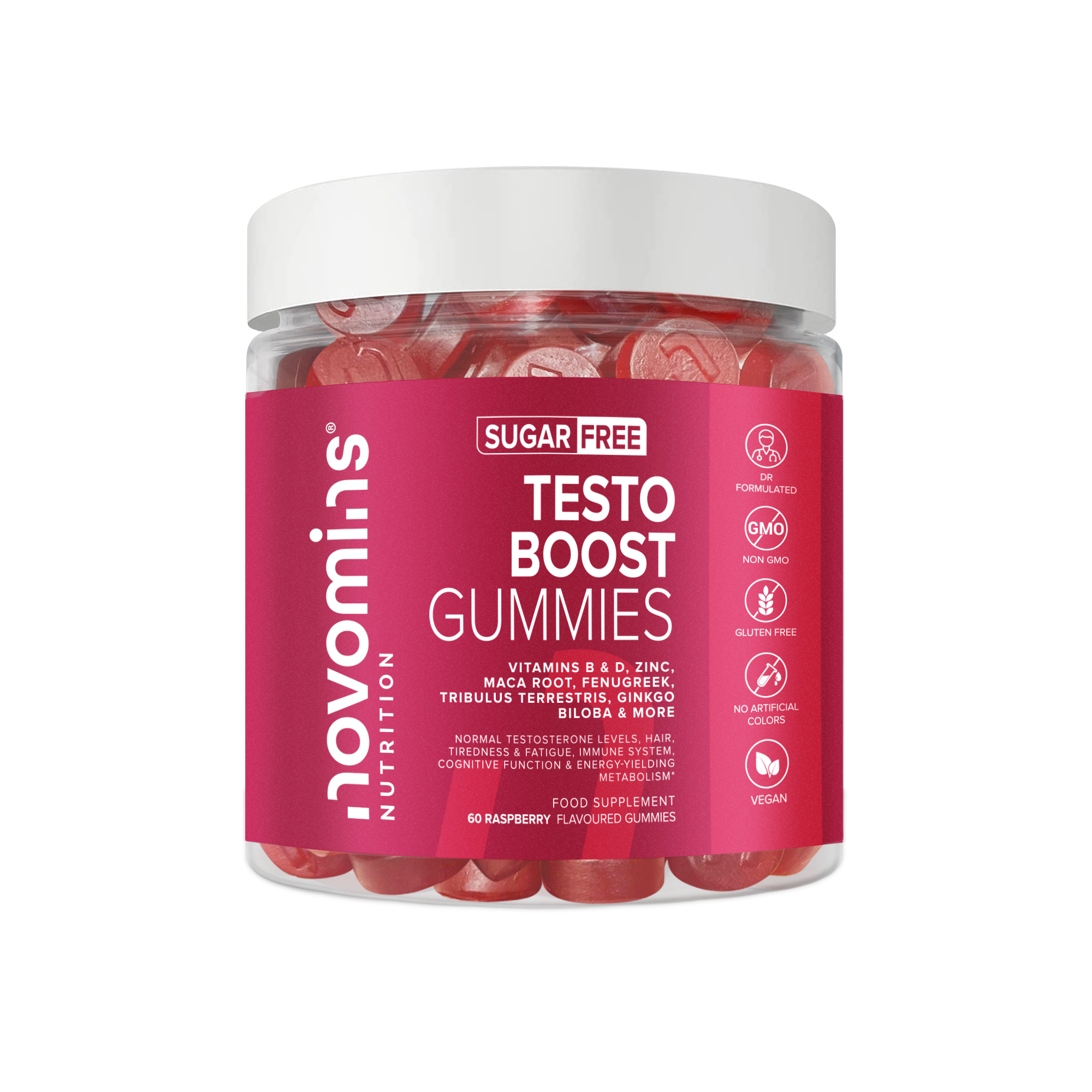 Novomins Testo-Boost 60 Gummies – Crowley’s Pharmacy