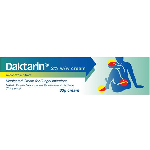 Daktarin 2 Cream 30G – Crowley’s Pharmacy