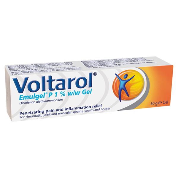 Voltarol Emulgel 50G – Crowley’s Pharmacy