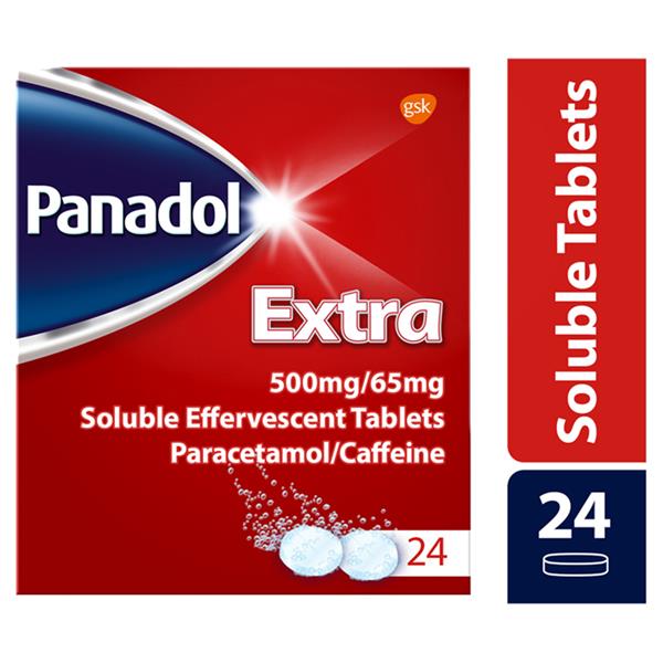 Panadol Extra Soluble 24 Tabs – Crowley’s Pharmacy