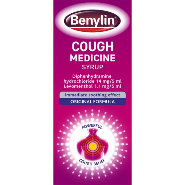 Benylin Cough Medicine Syrup – Crowley’s Pharmacy