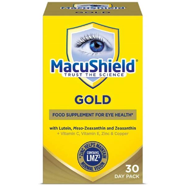 Macushield Gold 30 Day Pack 90 Capsules – Crowley’s Pharmacy