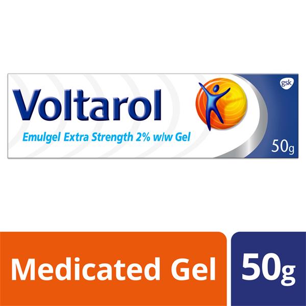 Voltarol 2% Gel 50G – Crowley’s Pharmacy