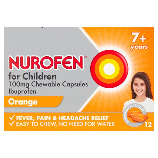Nurofen Fc 7 Soft Chewable – Crowley’s Pharmacy