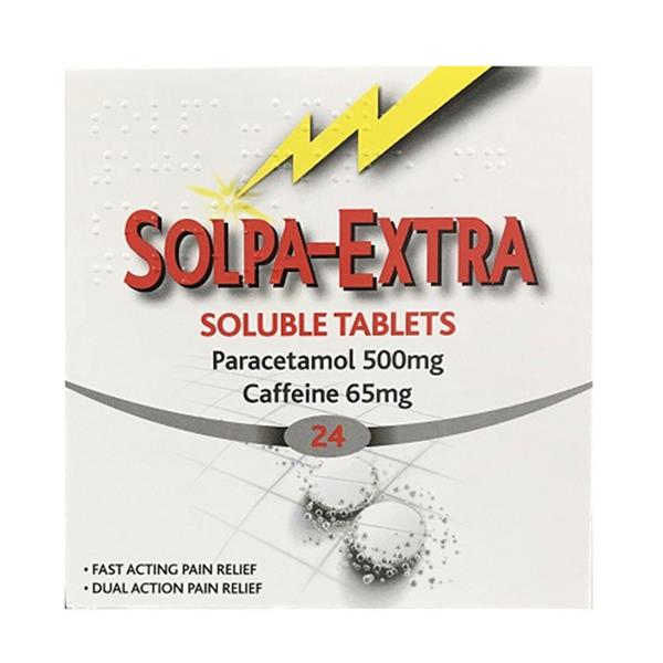 Solpa Extra 24Tabs Soluble – Crowley’s Pharmacy