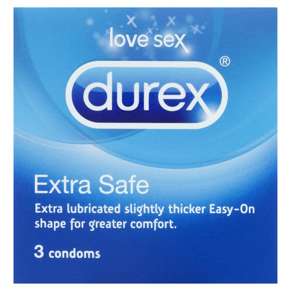 Durex Extra Safe 3S – Crowley’s Pharmacy