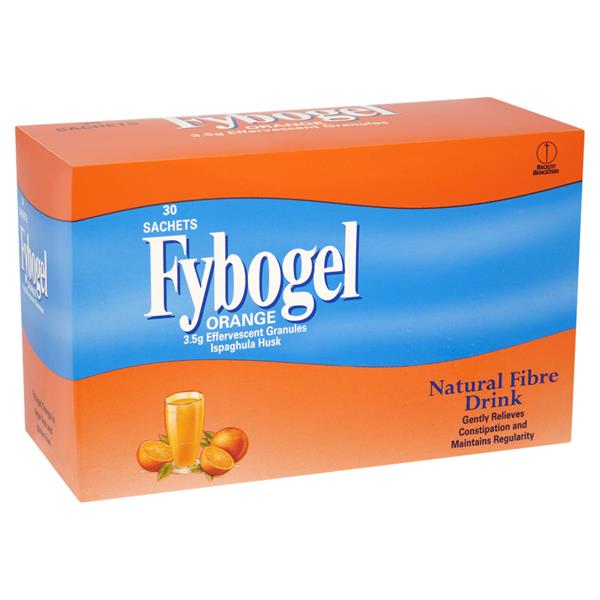 Fybogel Orange 3 5G Granules 30Sach – Crowley’s Pharmacy