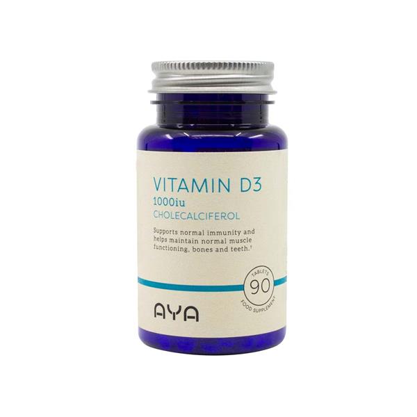 Aya Vitamin D3 1000Iu 90S – Crowley’s Pharmacy
